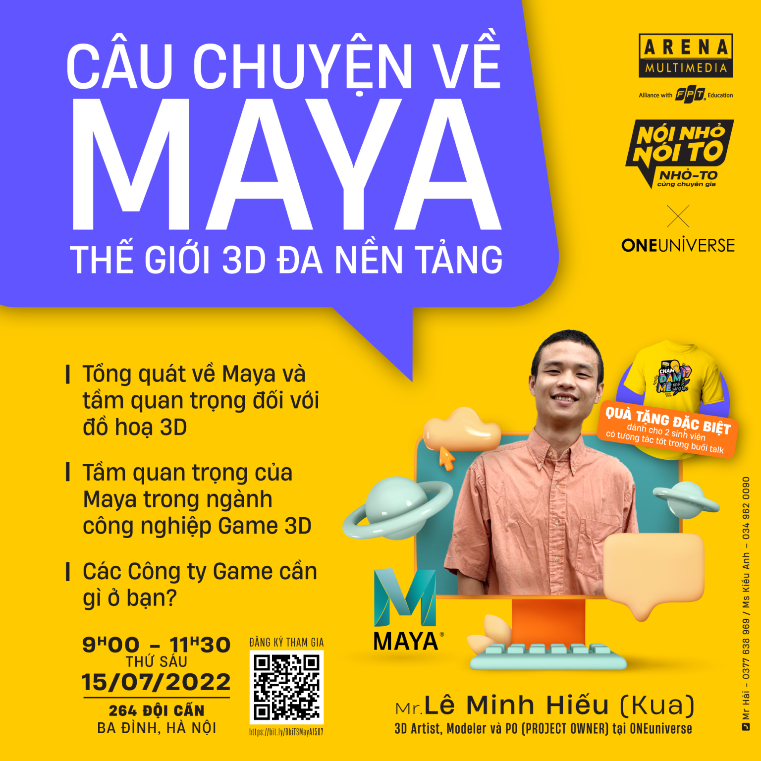 Câu chuyện về Maya – Thế giới 3D đa nền tảng